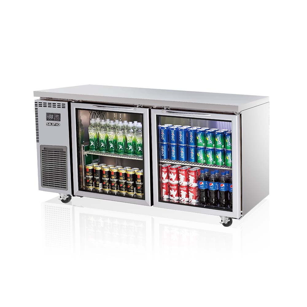 SGR15-2 2 Glass Door Under Counter Chiller – Seasons Solutions Pte Ltd